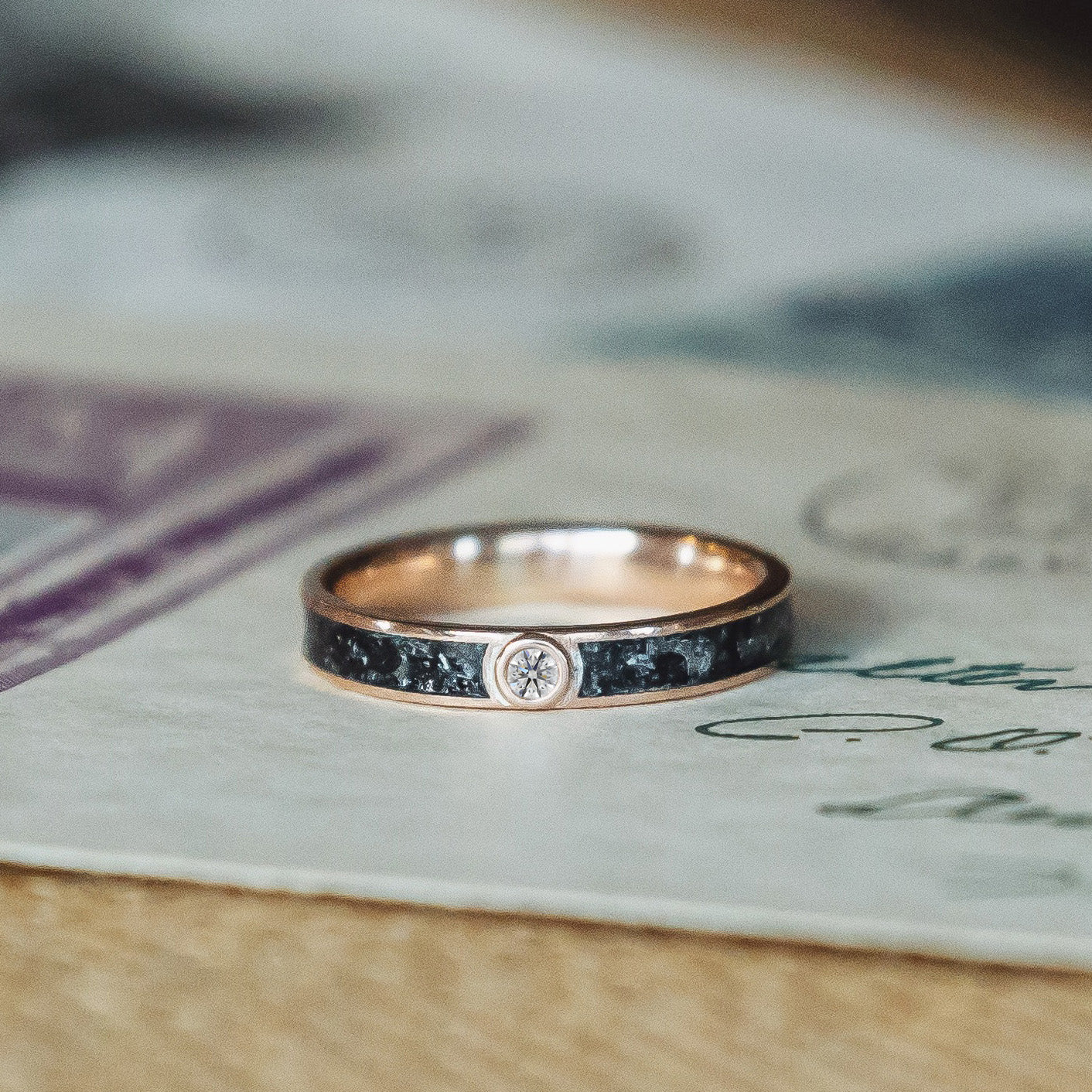 Tempus Metals Custom Memorial Jewelry - Cremation Rings